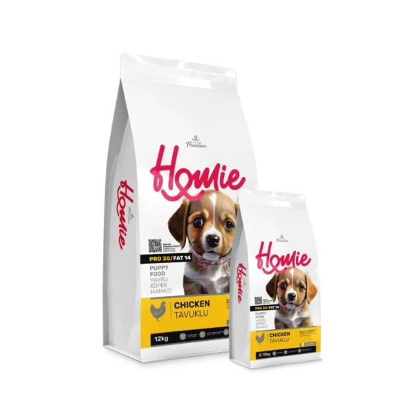 Low Grain Chicken Puppy Food - Homie Pet Food Qatar
