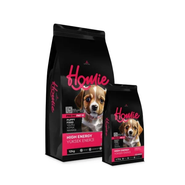 Low Grain High Energy Chicken Puppy Food - Homie Pet Food Qatar